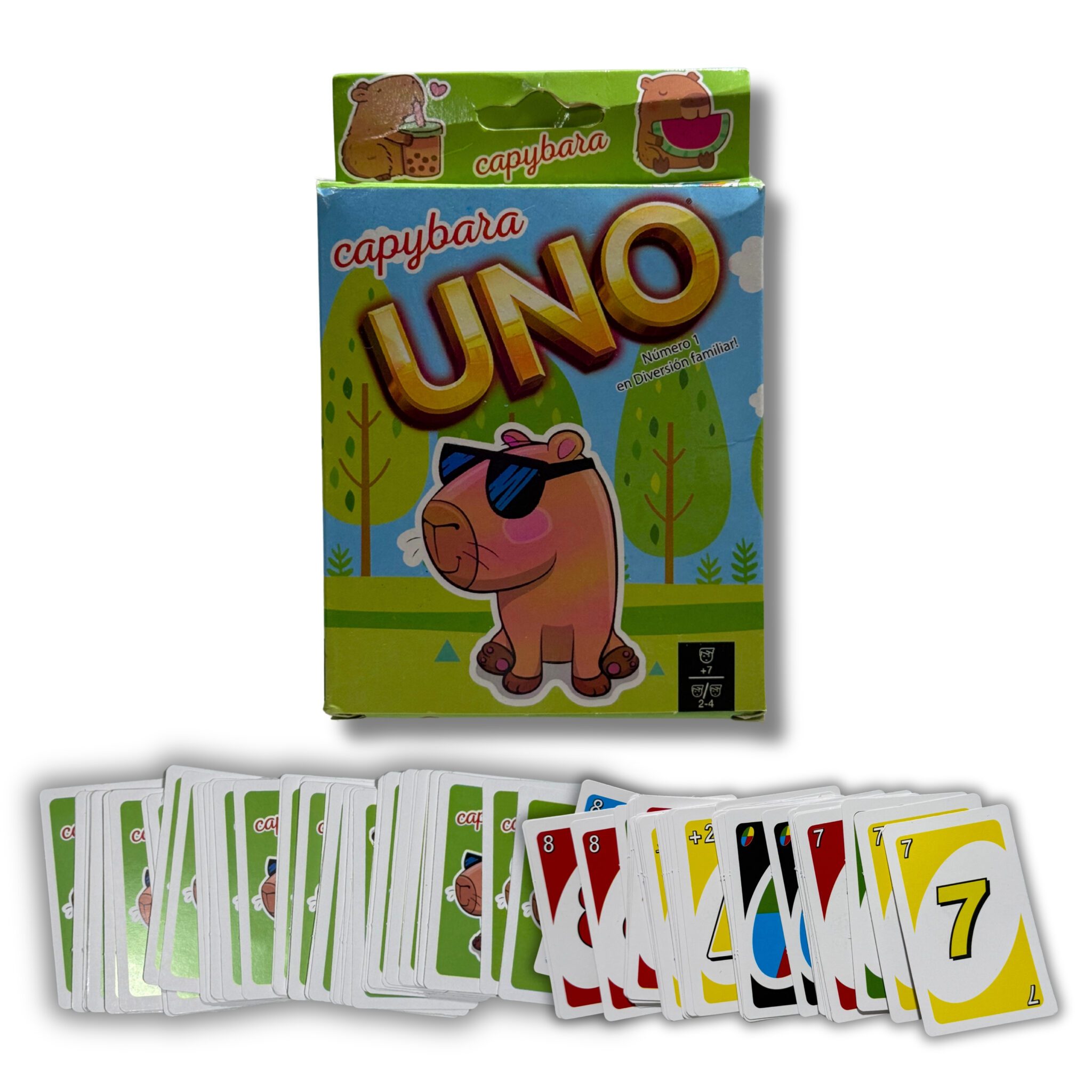 JUEGO NAIPE UNO LABUBU / CAPIBARA / STICH – Nuevo Mundo