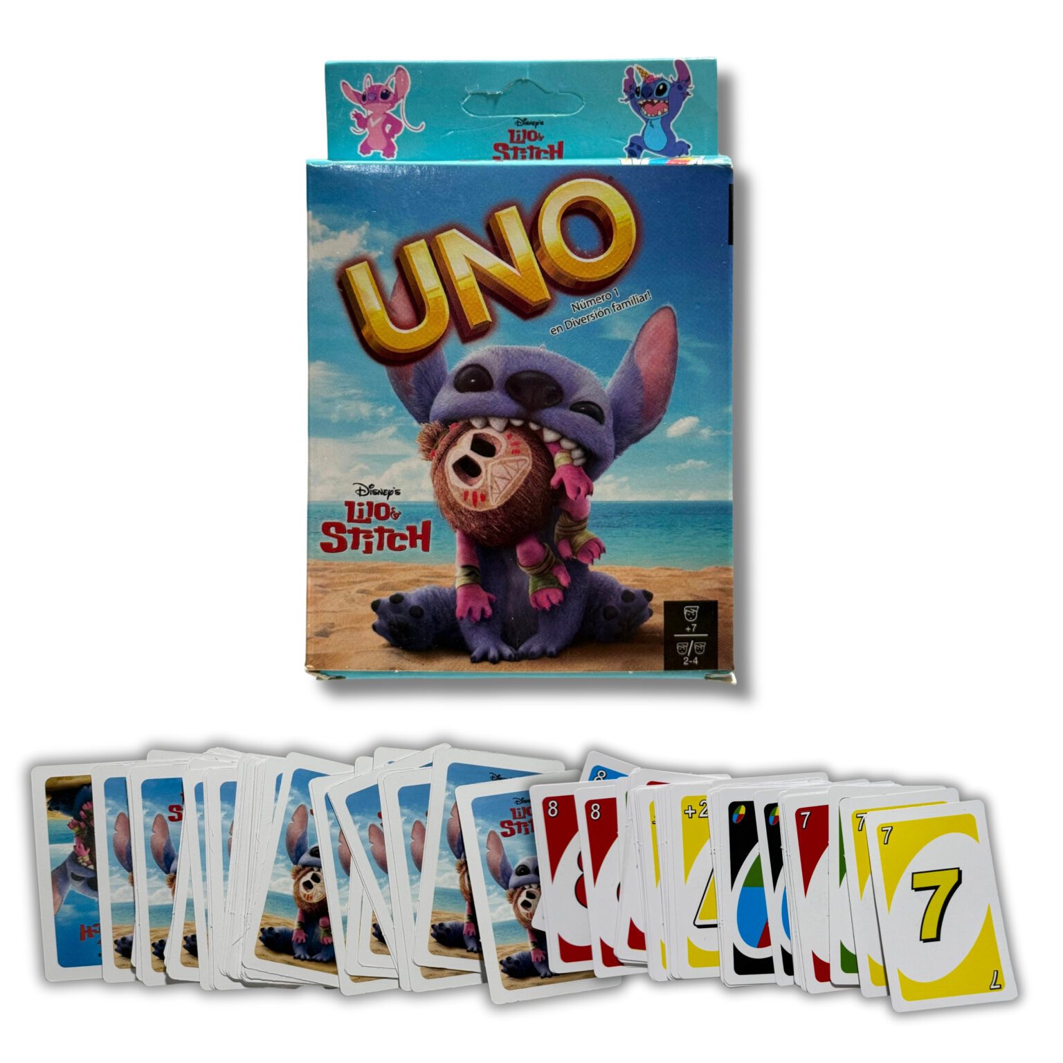 JUEGO NAIPE UNO LABUBU / CAPIBARA / STICH – Nuevo Mundo